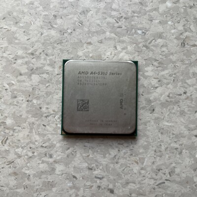 AMD A-Series A4-5300B 3.4GHz Socket FM2 Desktop CPU AD530BOKA23HJ | eBay