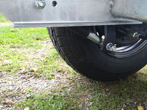 4x Stoßdämpfer original KNOTT 990001 + Schrauben Anhänger bis 3500kg ...