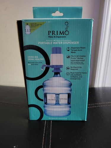 Primo Portable Water Dispenser Fits 3- &-5 Gallons | eBay