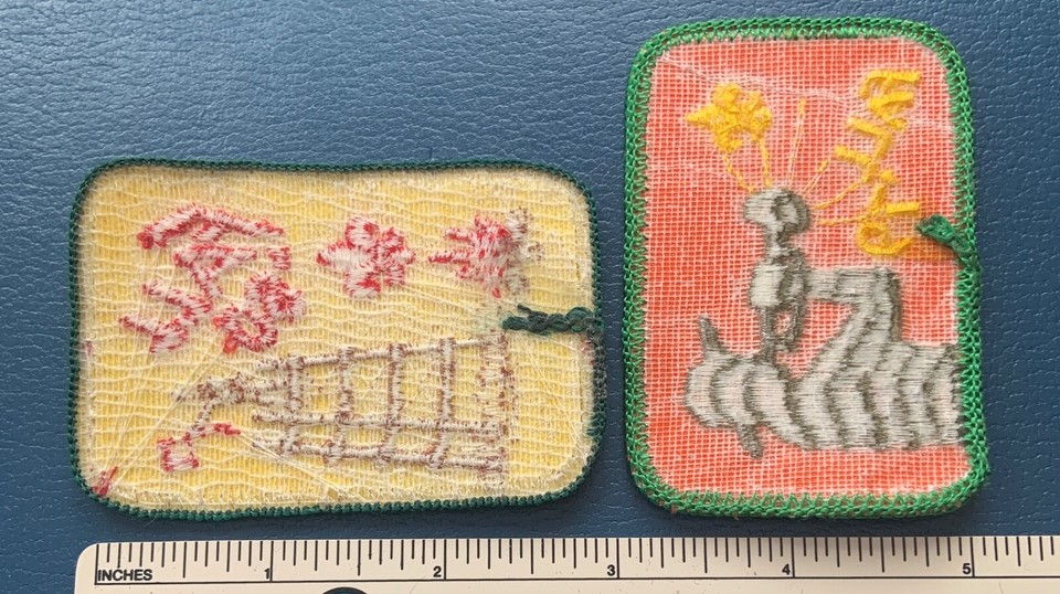 Vintage 1979 & '80 BOY SCOUT Fall Event PATCHES BSA Generic Badge ...