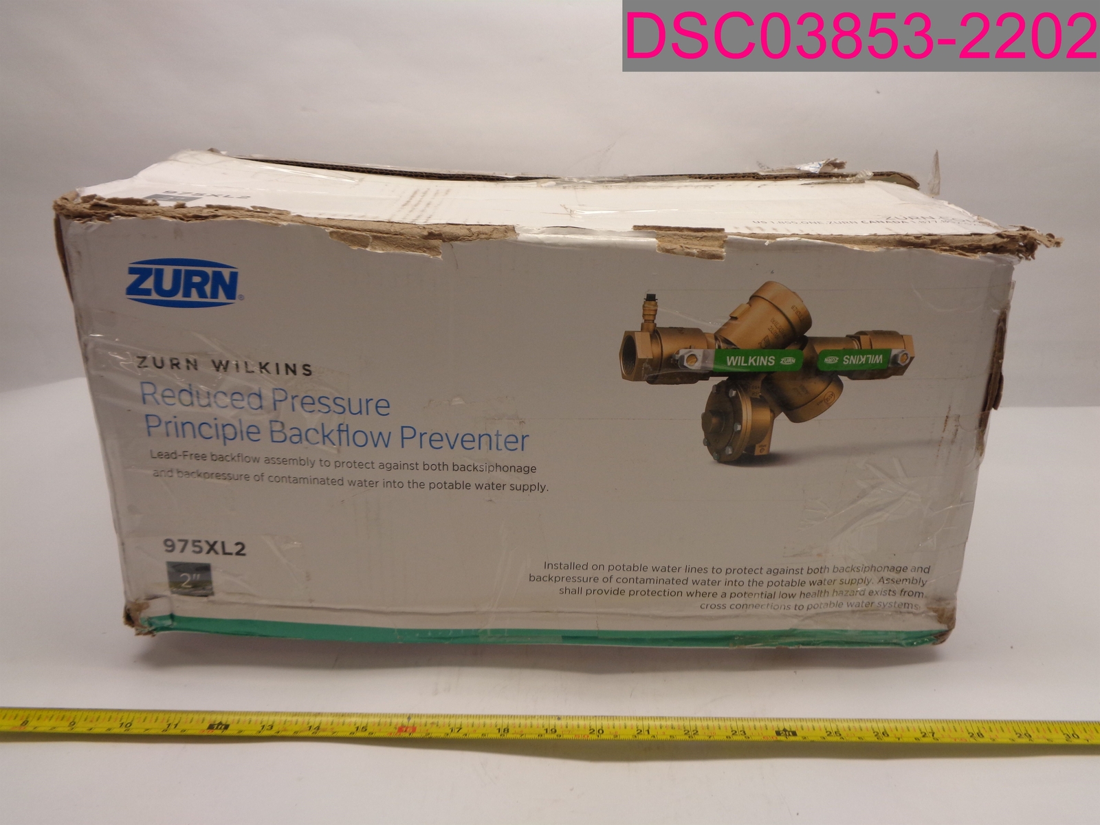 Wilkins 1-975XL2 Reduced Pressure Zone Backflow Preventer, 40% OFF