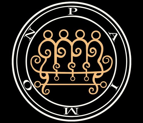 T-Shirt Hereditär KIng Paimon okkultes satanisches Symbol Kult ...