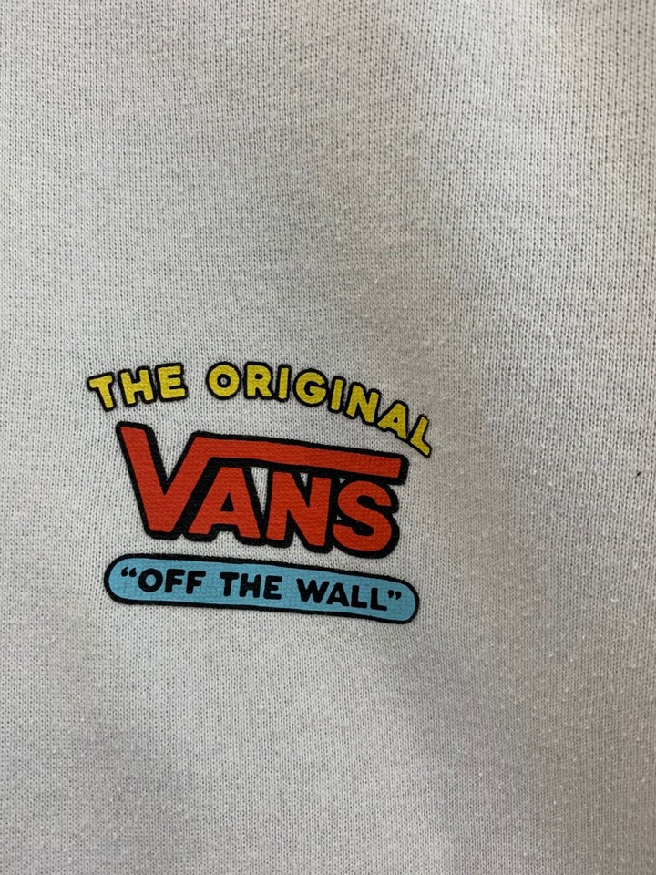 Vans x The Simpsons Hoodie Medium White “Family Couch Scene” Matt ...