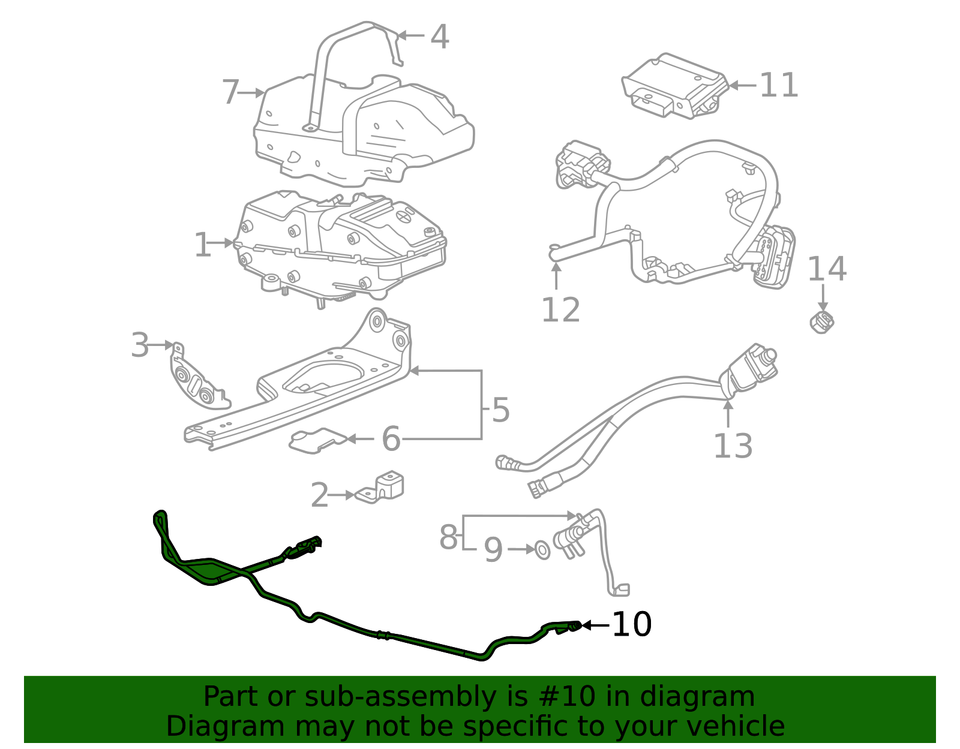 Genuine GM Fluid Pipe 85516393 | eBay