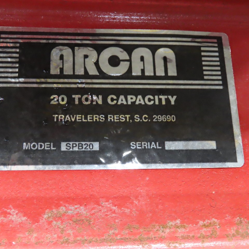 Arcan SPB-20 20 Ton H Frame Arbor Press 23-1/2" Between Frames | eBay