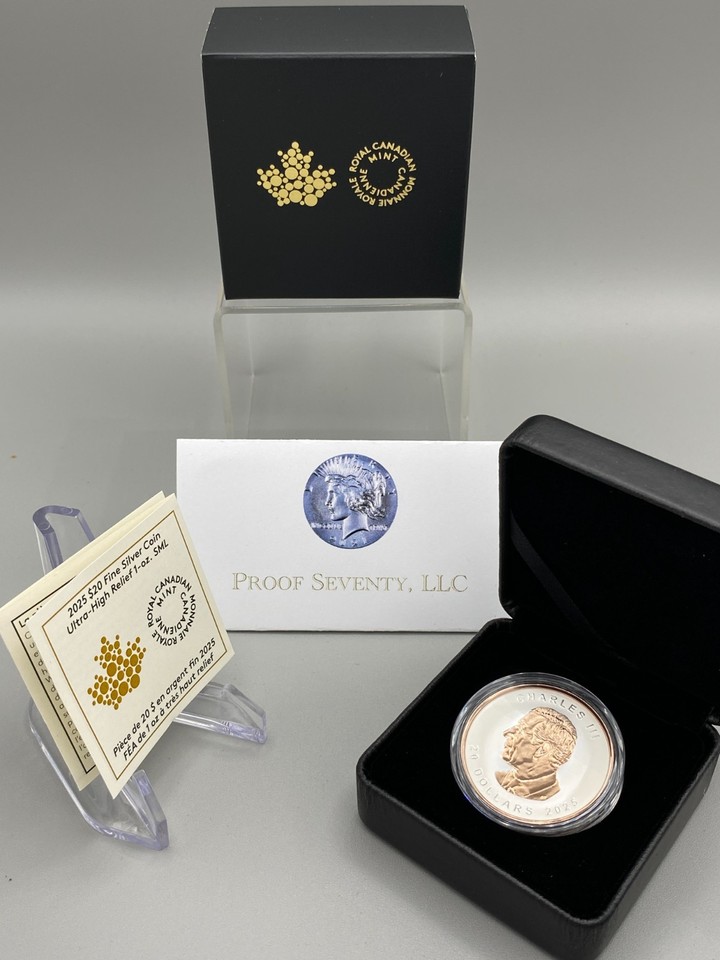 2025 Silver Maple Leaf – 1-oz. Fine Silver Ultra-High Relief Coin | eBay