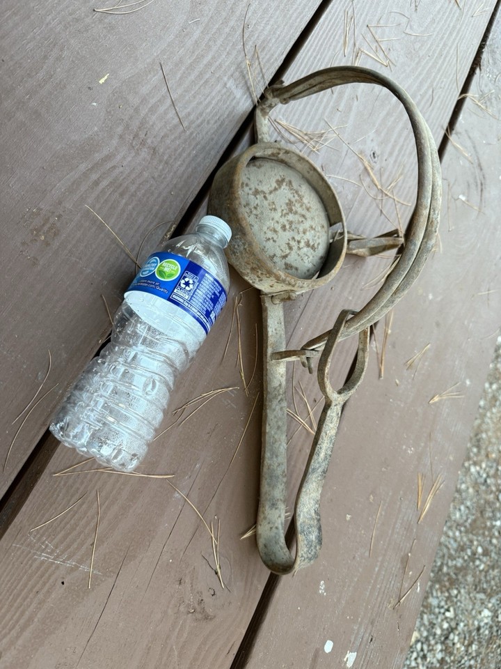 RARE ANTIQUE TURKEY TRAP Vintage Long Spring Trap 1890/1920 | eBay