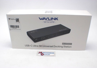 Wavlink WL-UG69DK1 USB-C Dual 4K Docking Station | eBay