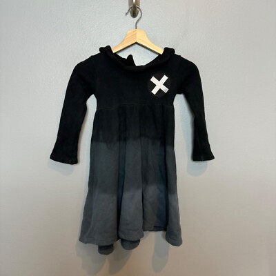 QUINN + FOX ombre ruffle neck sweatshirt dress size 4/5 Girls Kids ...