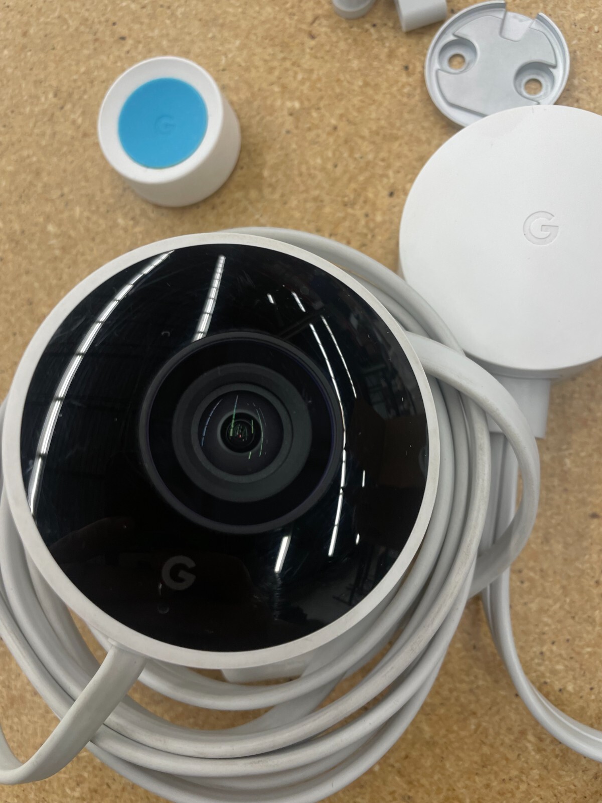 Google Nest Cam Outdoor Security Camera Wi-Fi Wired 1080P NC2100ES OPEN ...