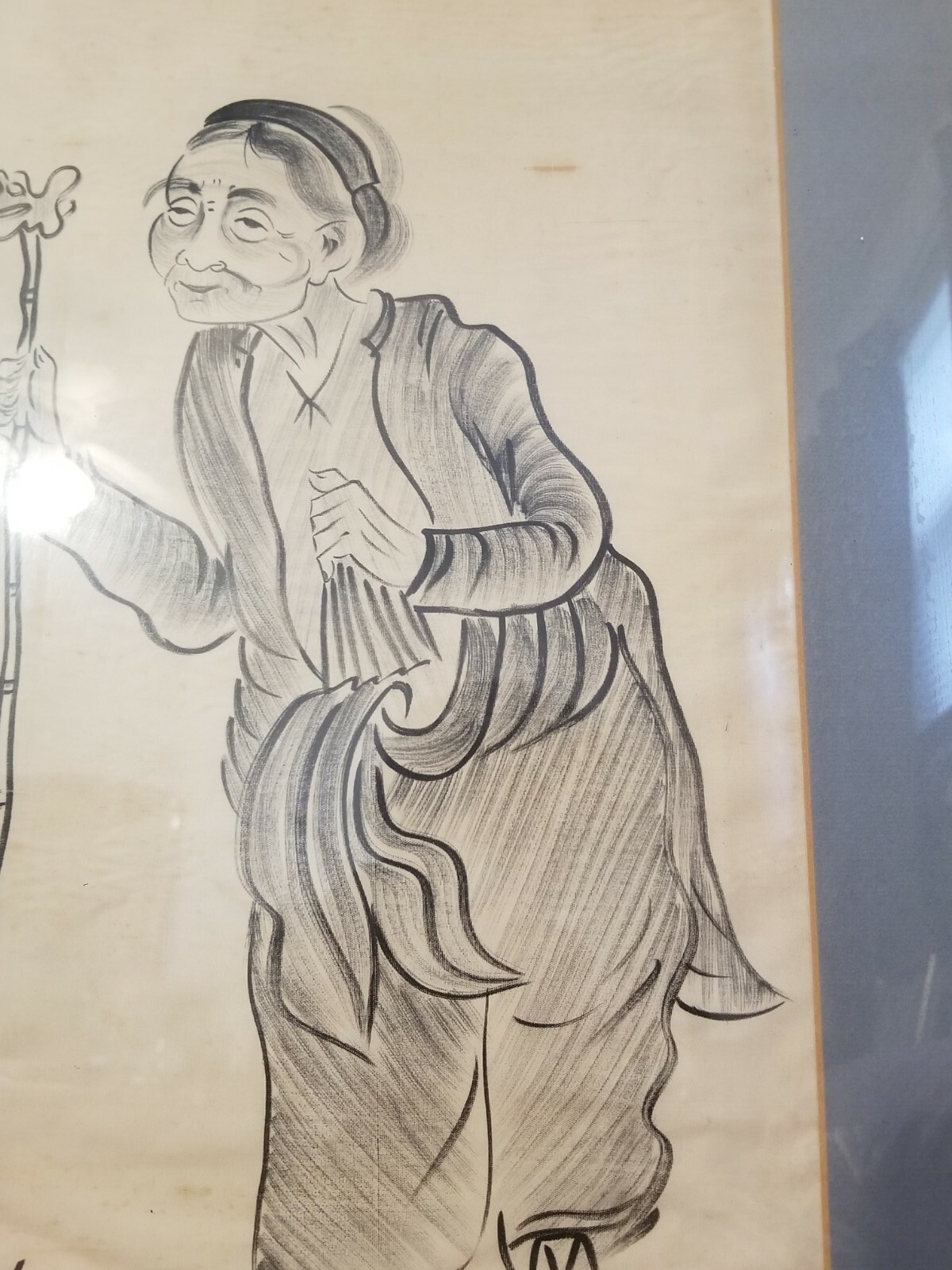 BEKY ART VIETNAMESE ORIGINAL INK ON SILK PAINTING - BEKY - COLLECTIBLE ...