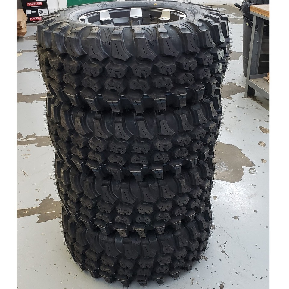 KUBOTA RTV X900 1100 1120 1140 TIREs WHEELs RIMs 27x10-14 Super Grip K9 ...