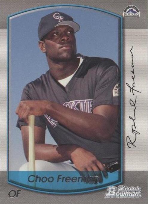 2000 Bowman - Choo Freeman #233 for sale online | eBay