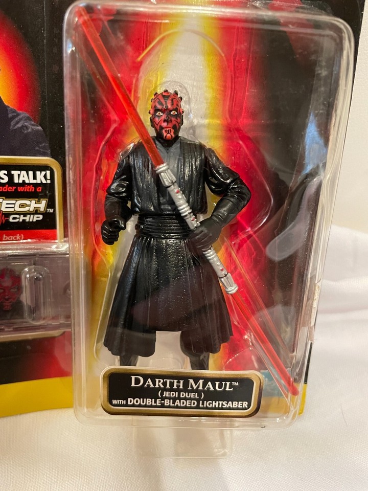 1998 Star Wars Episode 1 Darth Maul Jedi Duel Action Figure Hasbro ...