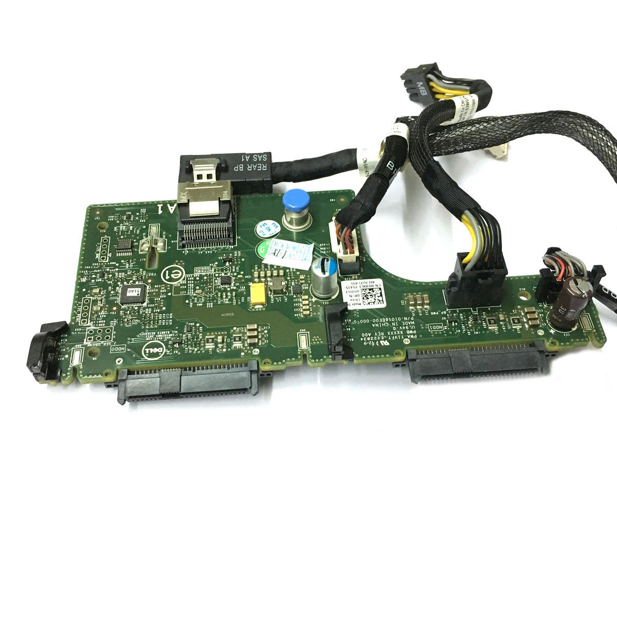 REAR FLEX BAY 2.5" HDD BACKPLANE DELL POWEREDGE R720XD 3.5" LFF CHASSIS ...