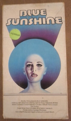 1977 Blue Sunshine VHS Original Vestron | eBay