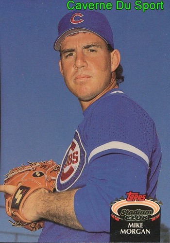 787 MIKE MORGAN CHICAGO CUBS TOPPS BASEBALL CARD STADIUM CLUB 1992 | eBay