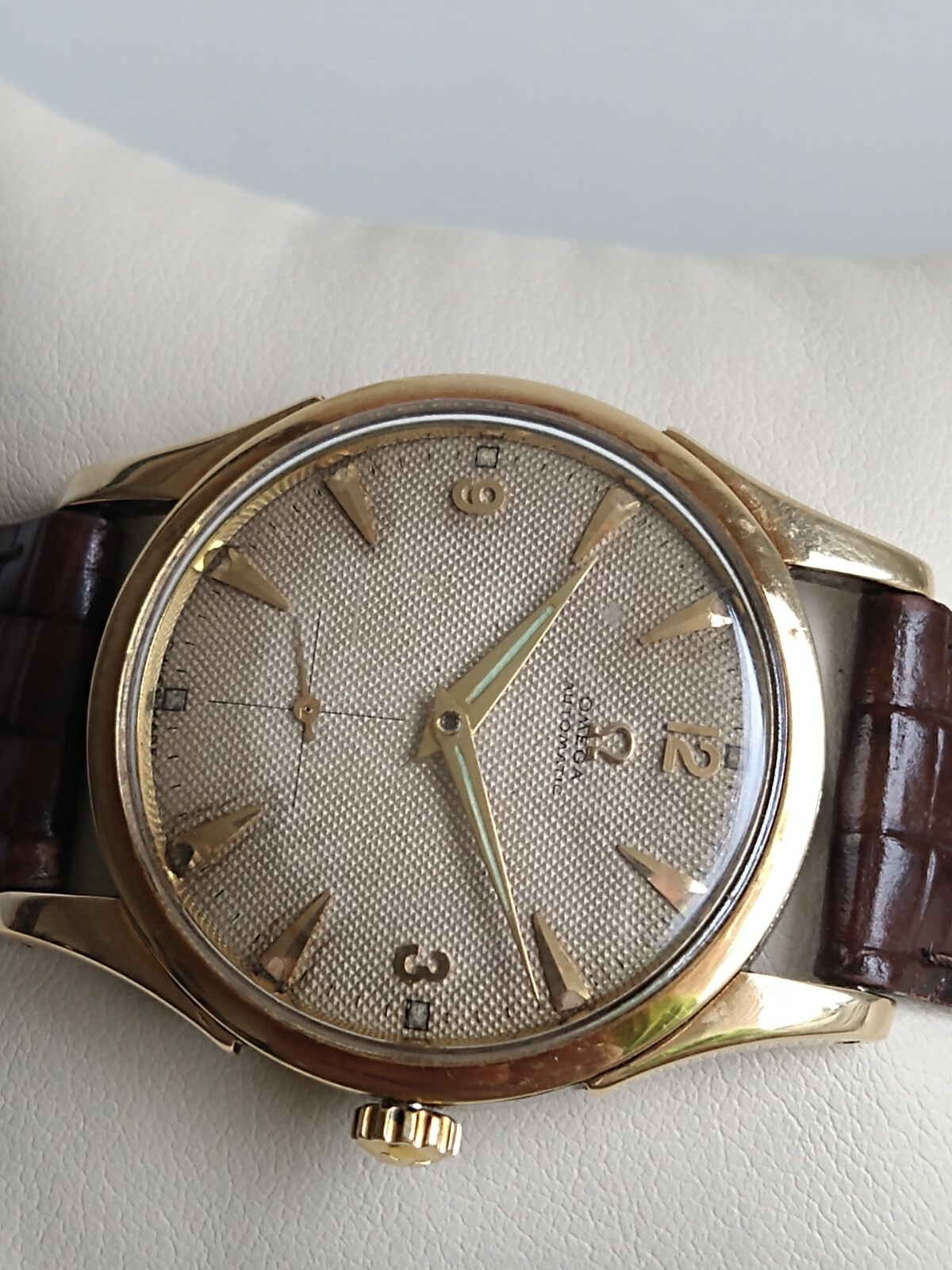 Omega Automatic Seamaster REF 2636-5 SC Cal351Ω Gold cover Hammer bee ...