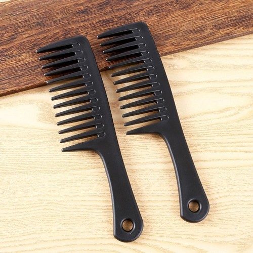 Plastic Professional Wide Tooth Comb Curly Comb Salon Styling Tool ...