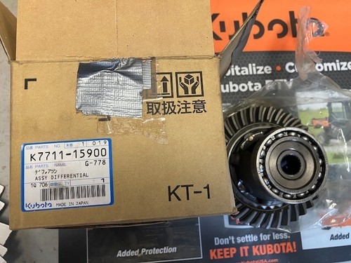 Kubota RTV 1100 Front Differential Assy K7711-91550, K7711-15900 ...