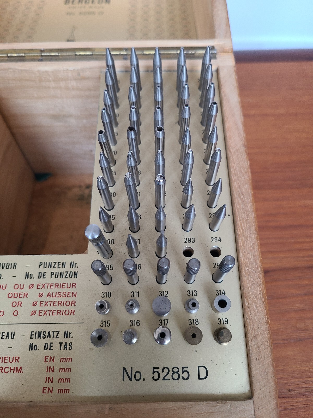 Bergeon 5285 D Staking Tool Big Kit With Extras, Almost Complete | eBay