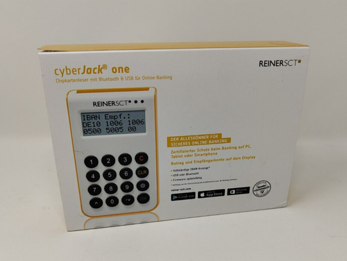REINER SCT cyberJack one Chipkartenleser 4011170083171 | eBay