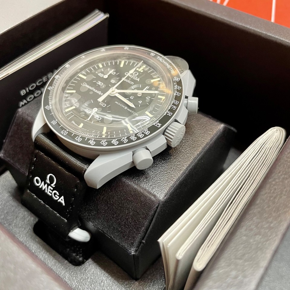 [New] Swatch x Omega Bioceramic MoonSwatch Mission To The Moon SO33M100 ...