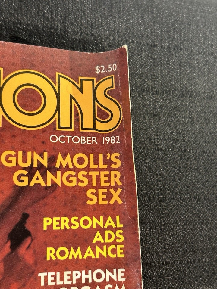 Penthouse Variations Magazine October 1982 Vintage Adult Issue Gun Moll ...