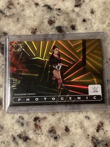 2024 Panini WWE Photogenic Roxanne Perez Wedges Parallel 20/49 Base ...