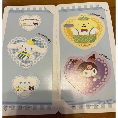 Sanrio Stickers Cinnamon Pom Pudding Kuromi | eBay