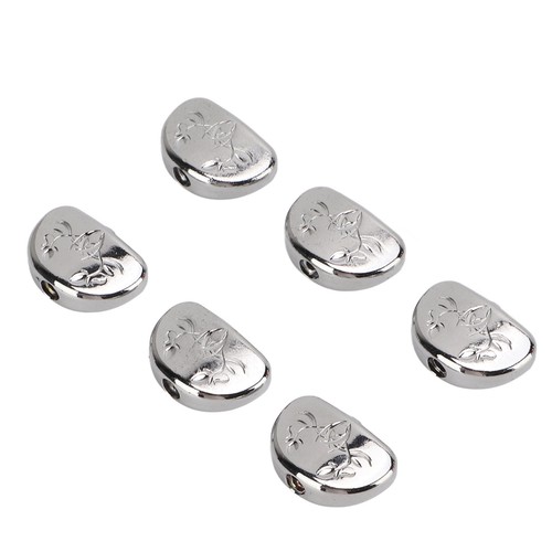 6 X Guitar Tuner Machine Head Buttons Replacement Metal Large ...