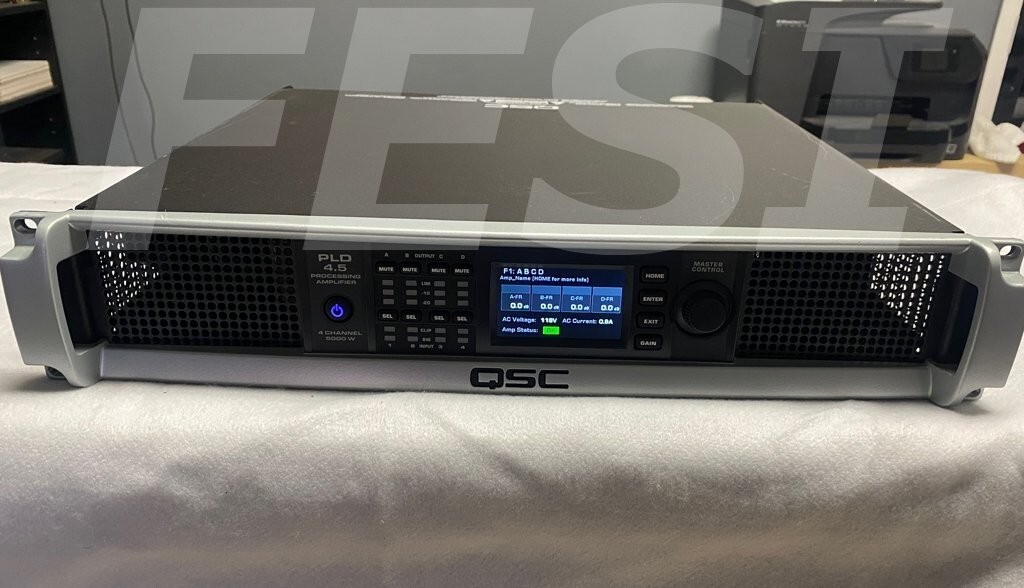QSC PLD4.5 Power Amplifier with DSP | eBay