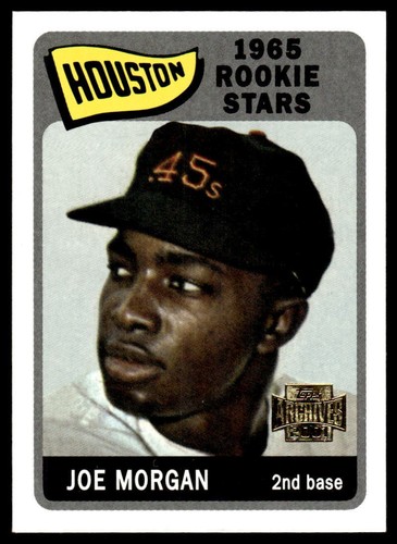 2001 Topps Archives #51 Joe Morgan Houston Colt .45s | eBay