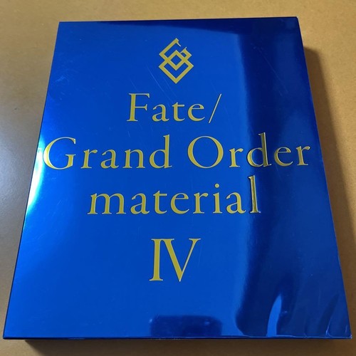 Fate / Grand Order Material IV FGO Book Japanese Type-Moon Used From ...