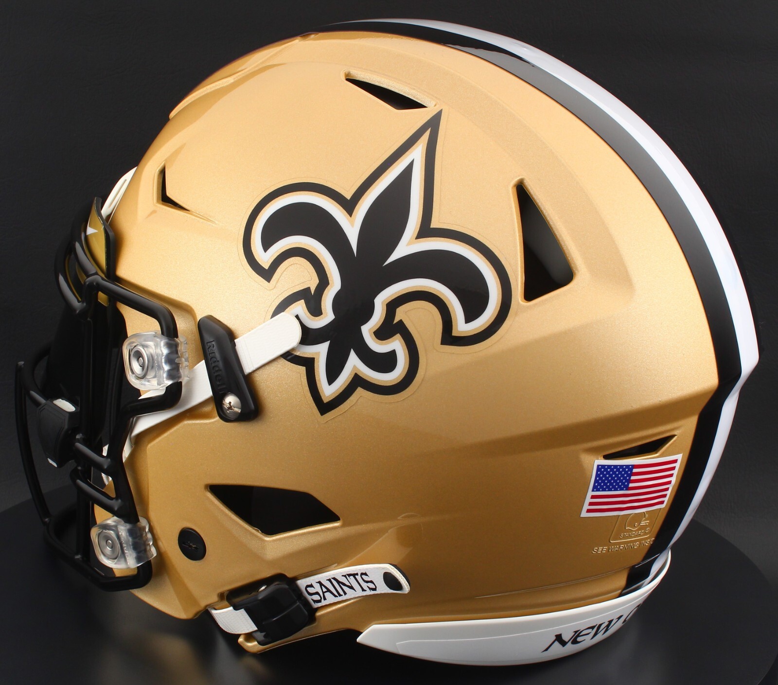 NEW ORLEANS SAINTS NFL Riddell SPEEDFLEX Authentic Gameday Football ...