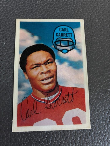 1970 Kellogg's 3-D Super Stars Carl Garrett #27 Patriots | eBay