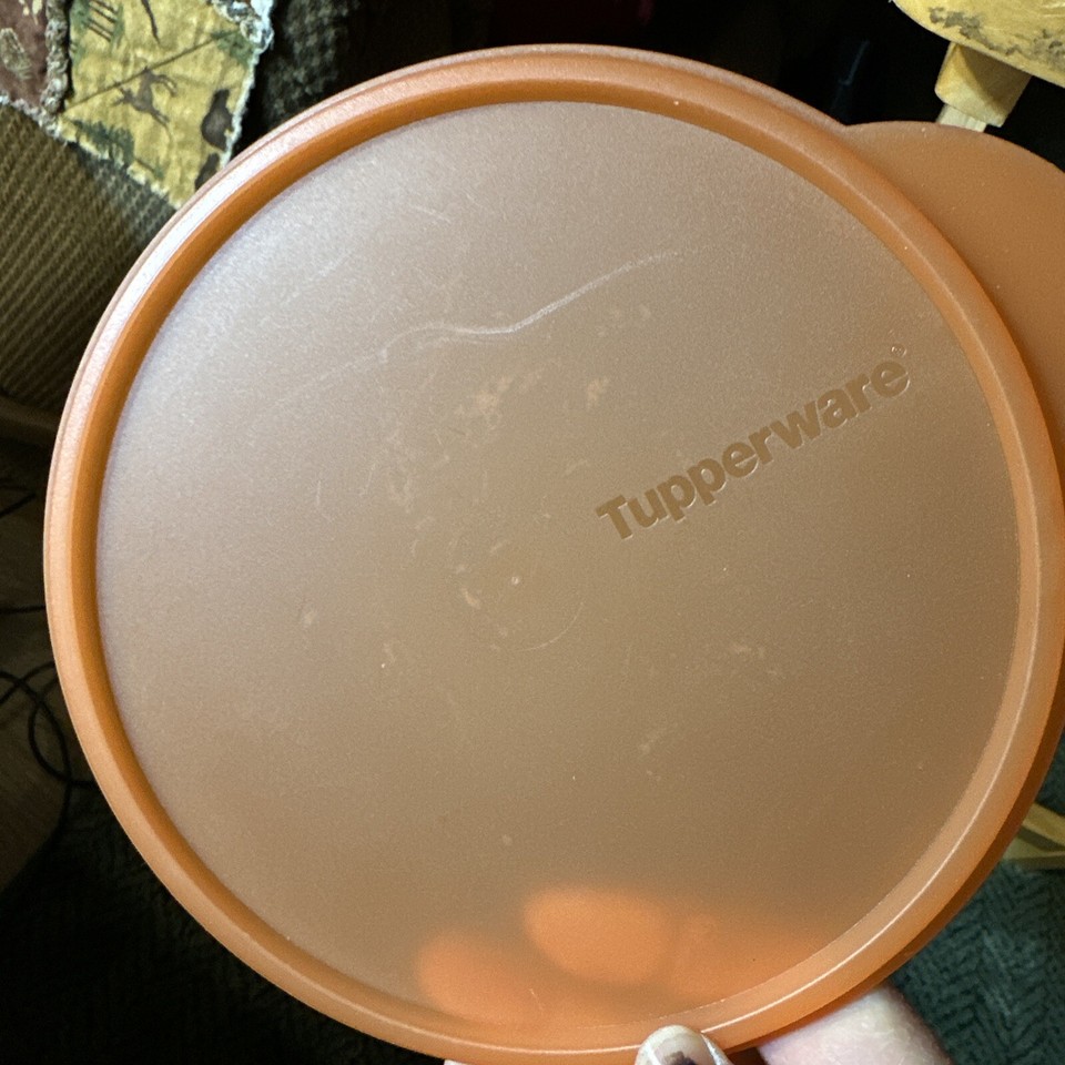 Tupperware – Orange Flat Out 3 Collapsible 4 Cup Bowl #5453 New | eBay