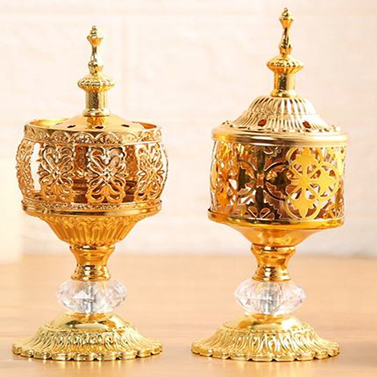 Traditional Arabic Style Metal Incense Burner Retro Aroma Diffuser ...