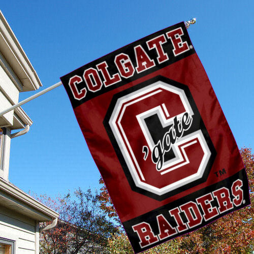 Colgate Raiders C Gate Logo 28 in x 40 in Double Sided House Flag | eBay