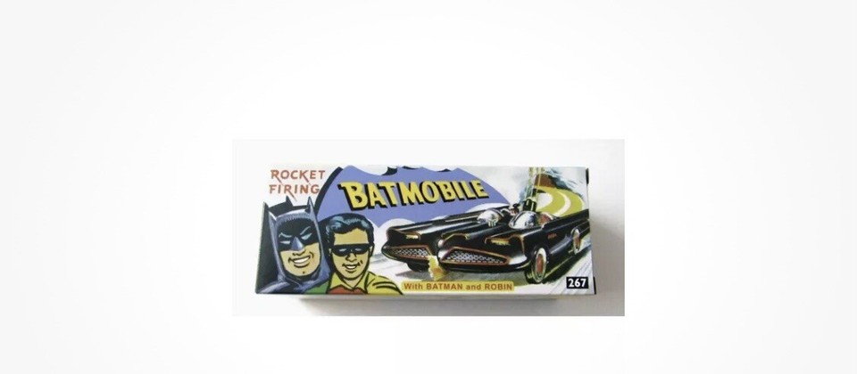 Corgi Model Batmobile 2024 Reissue No 267 Matt Black Exclusive Club ...