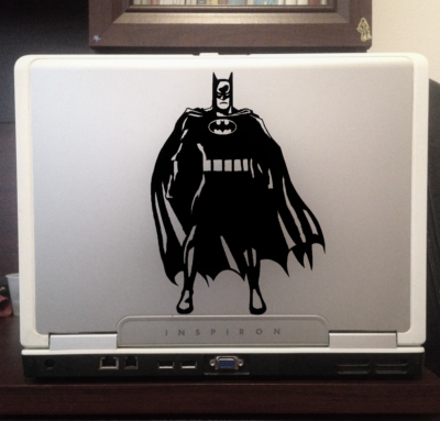 Beautiful Batman Standing on car truck SUV decal sticker 8" Black | eBay