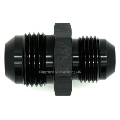 AN-5 1/2x20 UNF CONVEX MALE to AN-4 BLACK FLARE REDUCER/EXPANDER ...