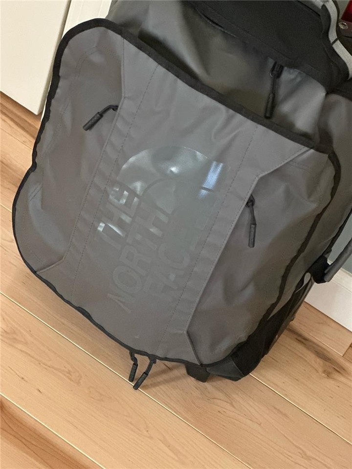 North Face Base Camp Rolling Thunder 22 Inch Black Wheeled Duffel Bag ...