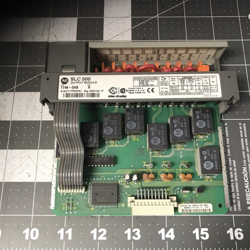 Allen Bradley 1746-OX8 SLC 500 8 Point Output Module (LA55N) | eBay