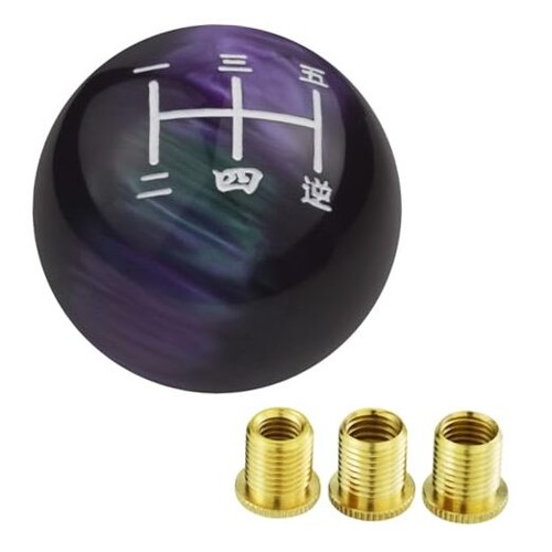5 Speed Ball Shape Shift Knob Car Racing Shifter Gear Lever Stick ...