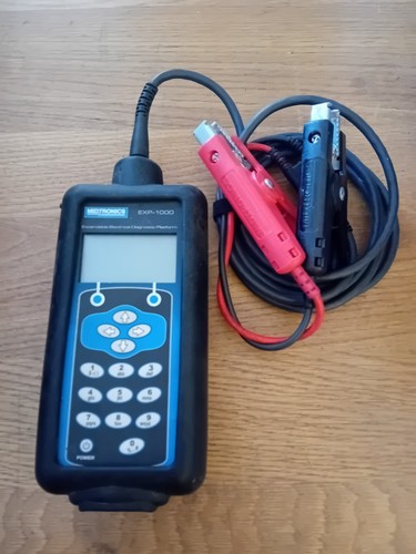 Midtronics EXP-1000 12v & 24v Battery Tester with cable and rubber case ...