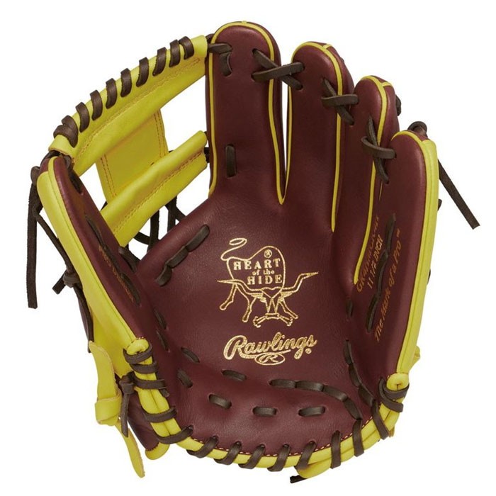 Rawlings Baseball Glove Infield RHT 11.5inch HOH Heart of the HIDE MLB ...
