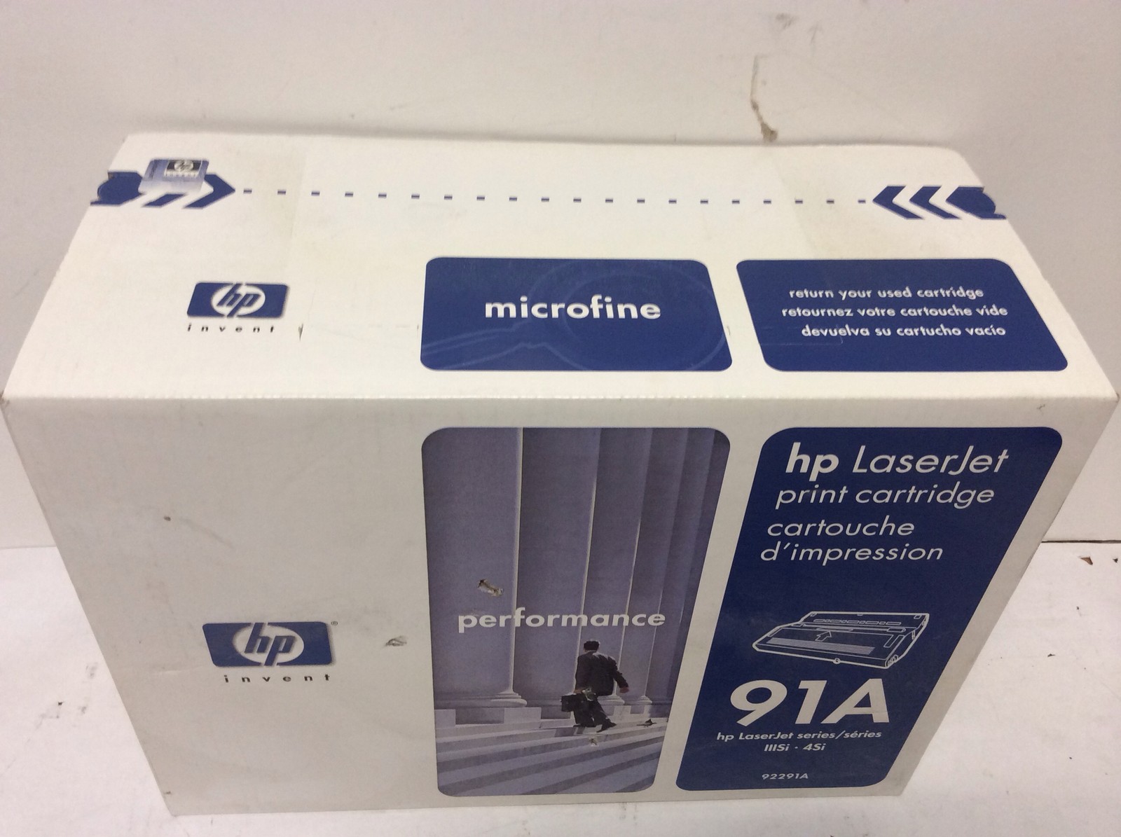 Hewlett Packard Genuine NEW Black Toner 92291A 91A LaserJet IIISi 4Si ...