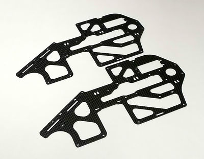 BLADE 500 XTREME HELI CARBON FIBER FRAME SET(1.6mm) XTR13030 3D ...