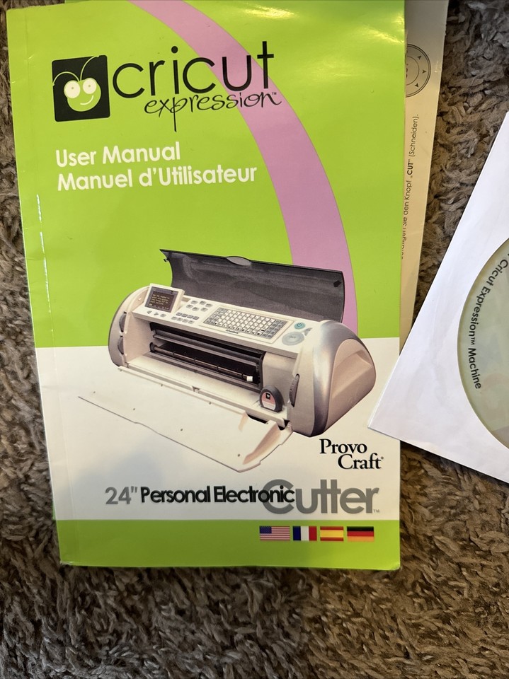 CRICUT Expression Provo Craft 24" Personal Electronic Cutter Machine ...